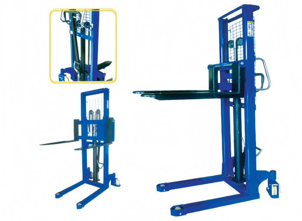 Manual Winch Stacker Manufacturer - Powerful Machinery