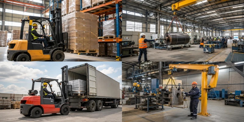 Material Handling Lifting Equipment: Types, Uses, and Selection Guide
